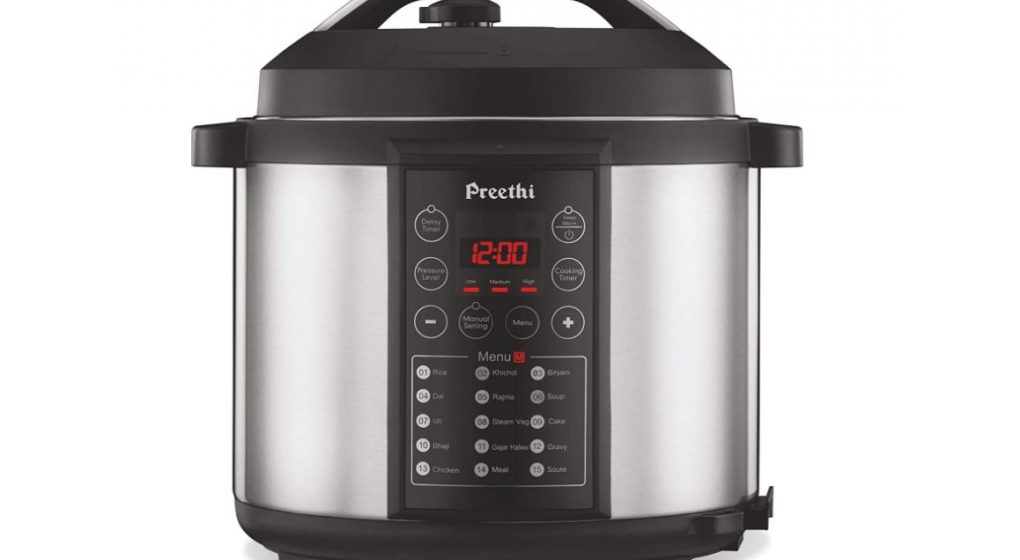Preethi Touch Electric Pressure Cooker Review - Hyderabad Food Guy